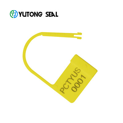 plastic security industrial padlock seals security lock seal with barcode