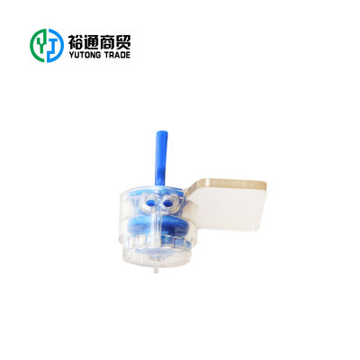 twist safety meter seal, security meter seal lock with barcode for water meter