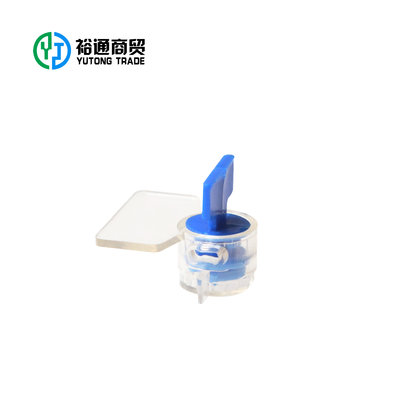 twist safety meter seal, security meter seal lock with barcode for water meter