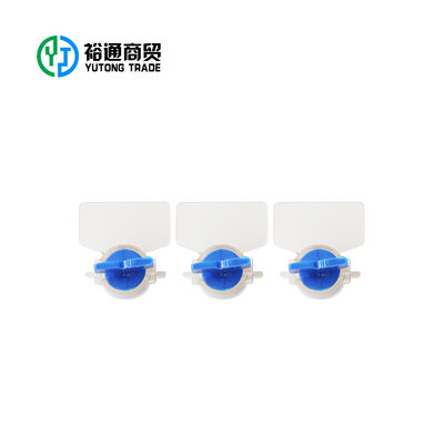 twist safety meter seal, security meter seal lock with barcode for water meter