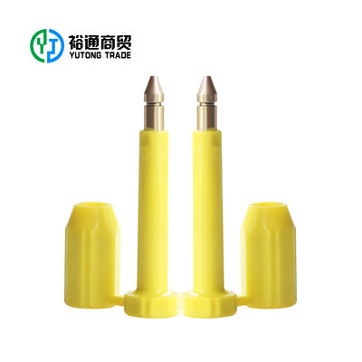 Anti-rotating shipping container door bolt seal/ container bolt seal machine