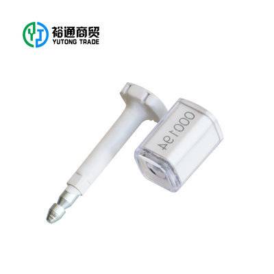High security container door bolt seals, cargo container initiative one time locks