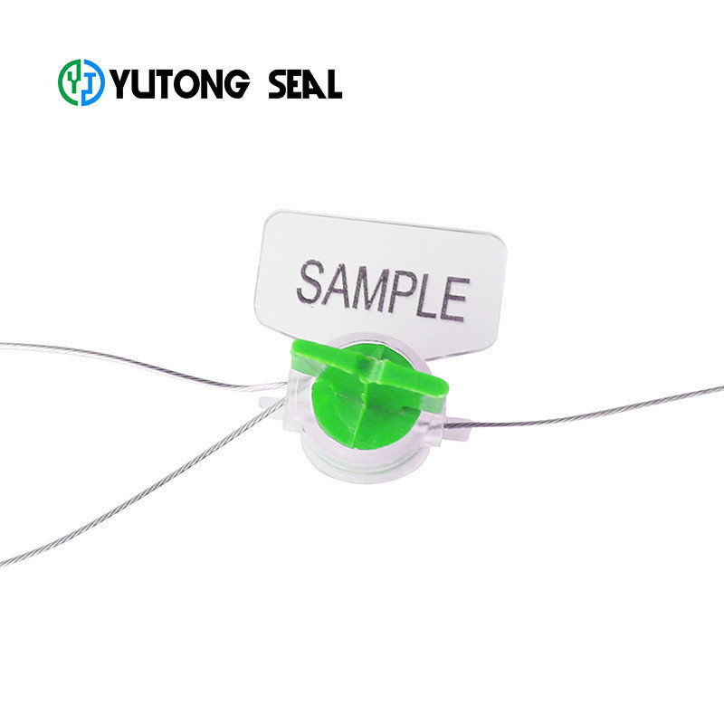 twist safety meter seal, security meter seal lock with barcode for water meter