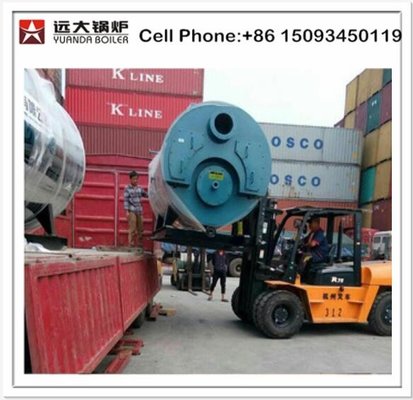 Horizontal 0.5 ton -6 Ton Dual Fuel Gas Diesel Oil Fired Steam Boiler