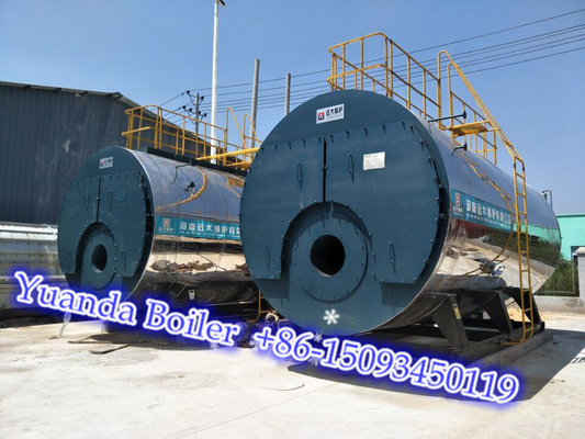 Fire tube 10 ton 10ton gas steam boiler