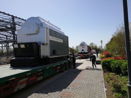 DZL 6 ton travellign grate coal fired steam boiler  DZL6-1.25-AII
