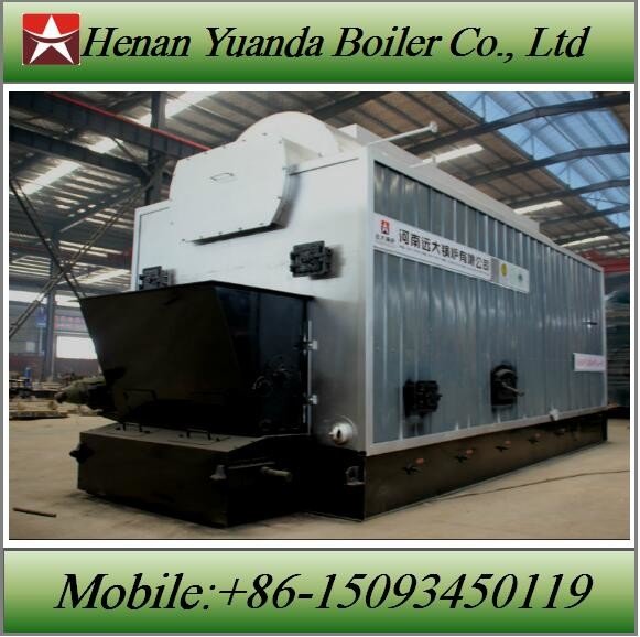 DZL travellign grate 1 ton coal fired steam boiler DZL1-1.0-AII