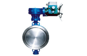 D973H/F/X-6C/10C/16C/25 Triple Eccentric Hard Seal Motorized Driven Wafer Type Butterfly  Cast Steel and Stainless Steel