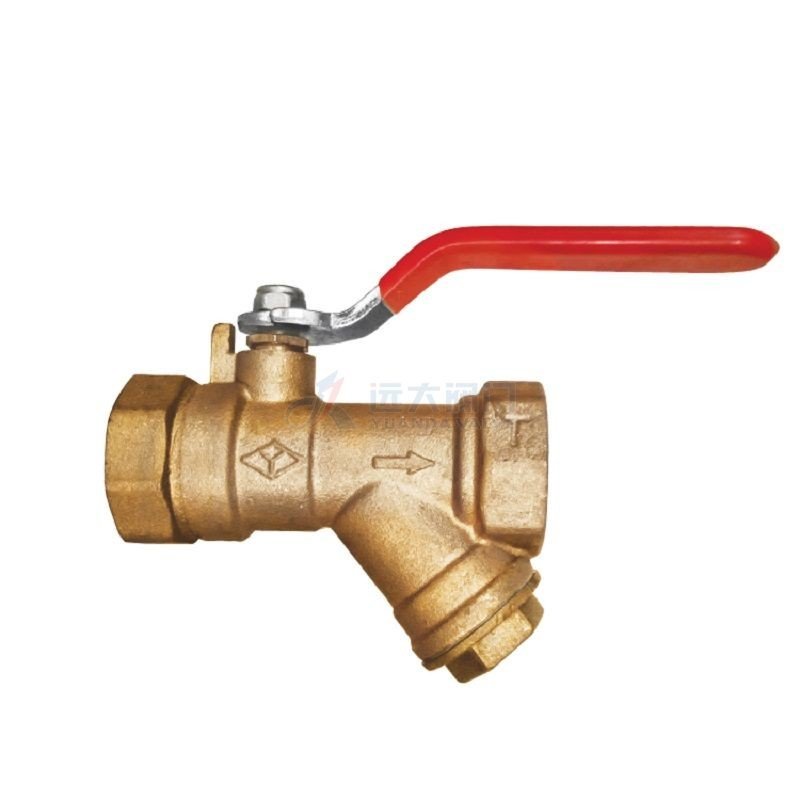 Wrought brass strainer ball valve - Yuanda valve Gost Ball Valves Manufacturer Gost Ball Valves