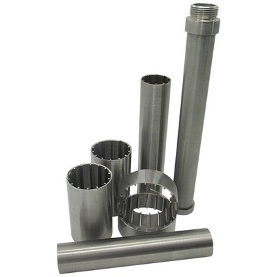 Wedge Wire Screen Tube Johnson Filters Stainless Steel Filter Pipes For Industry Filtration supplier