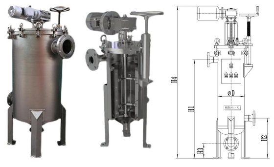 Custom Sales Self Cleaning Filter For Industrial Viscous Liquid Filtration supplier
