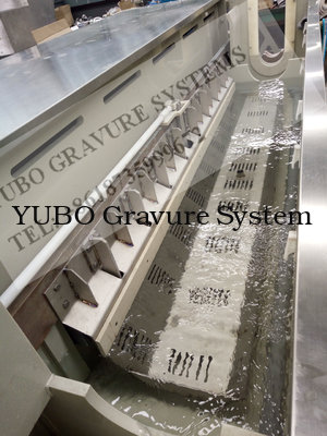 Copper plating machine for rotogravure cylinder making