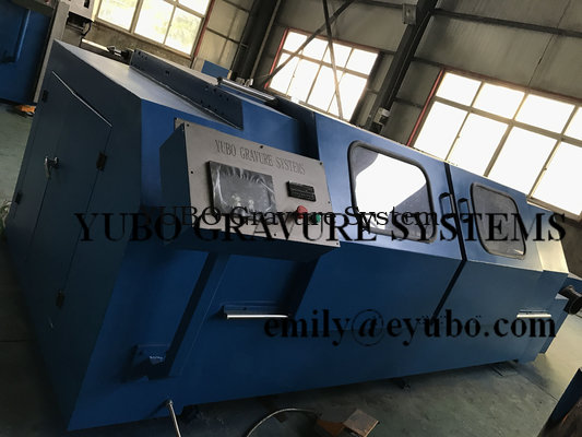 Copper polishing machine rotogravure cylinder pre-press copper surface polish