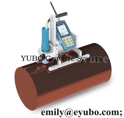 Roller Ultrasonic Hardness Tester for measuring copper and chrome hardness in Vickers(HV)