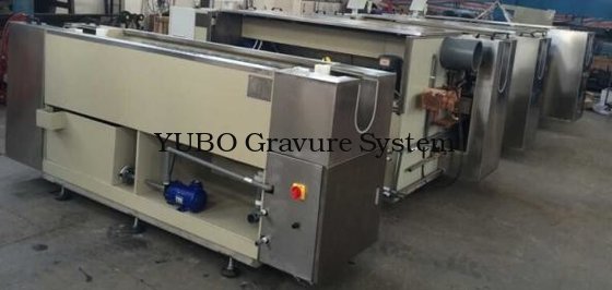 Nickel plating tank for gravure roller making pre-press