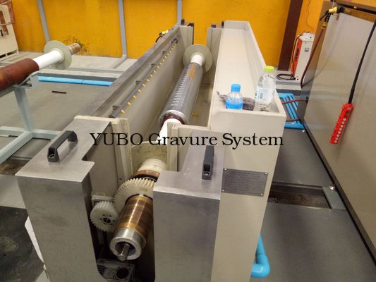 Nickel plating machine for electro mechanically engraved copper plated cylinder