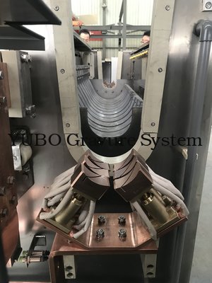 Chrome plating machine with lead anode for rotogravure cylinder making pre-press printing