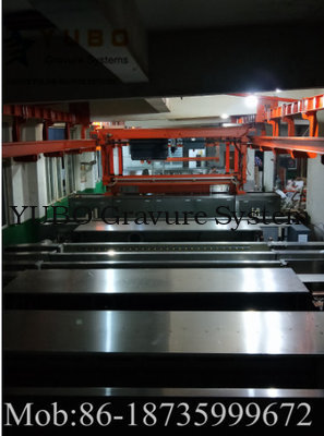 Fully automatic Galvanic tank for gravure cylinder making