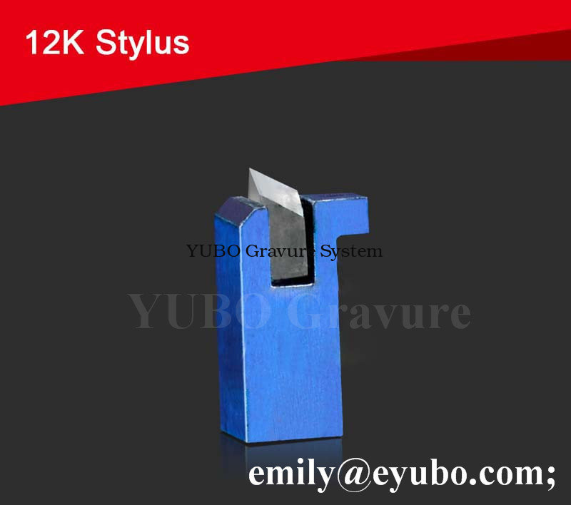 Hell 12KHZ One-way Engraving stylus tool for engraved roto gravure cylinder  National Diamond