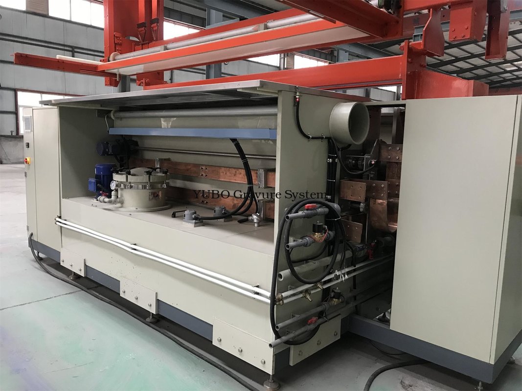 Copper plating tank for pre-press galvanic tank for cylinder making
