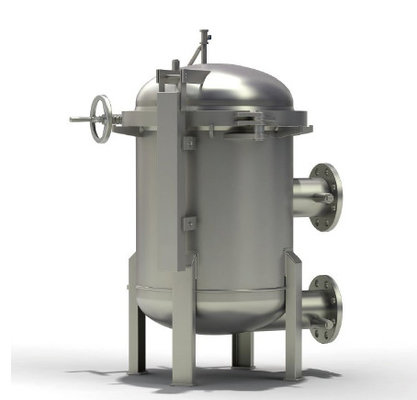 Self Cleaning Cartridge Filter Housing With Stainless Steel Wire Mesh Filter Element For Industrial Filtration Process