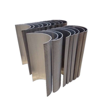 Industrial Filtration Equipment Vee Wire Arc Sieve Bend Plate Screen For Aquaculture Application