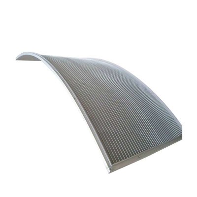 Industrial Filtration Equipment Vee Wire Arc Sieve Bend Plate Screen For Aquaculture Application