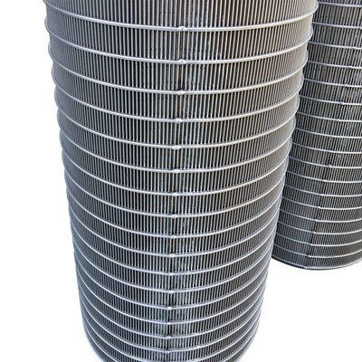 Stainless Steel  Wedge Wire Rotary Drum Screen Filter For Wastewater Treatment Filtration