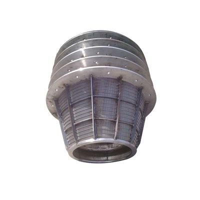 Wedge V Wire Screen High-Performance Dehydration Screen Baskets For Centrifuges In Coal Mineral