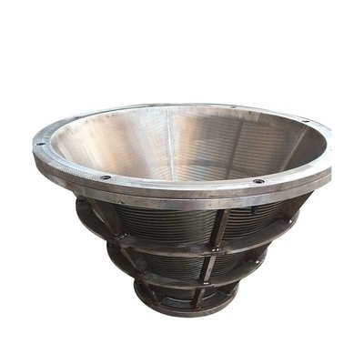 Wedge Wire Screen Vibrating Centrifugation Basket In Coal Mineral Water Treatment Supplier Sales China