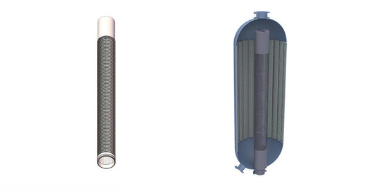 Stainless Steel Wedge Wire Reactor Center Pipes Inner Screen Tubes Pipes For Sales