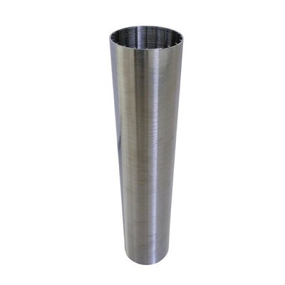 Wedge Wire Stainless Steel Pipe Base Screen For Water Filtration