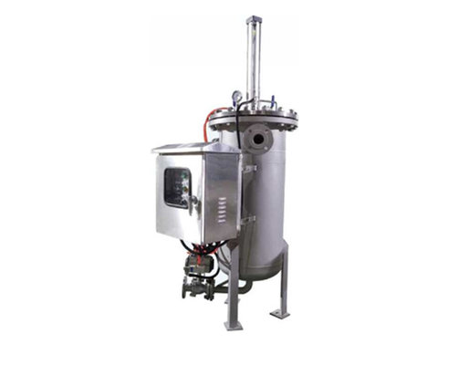 Pneumatic Internal Scraper Self-Cleaning Filter Housing With Wedge Wire Screen Filter Element