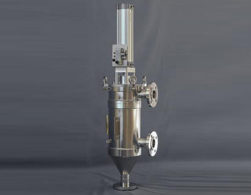 Pneumatic Internal Scraper Self-Cleaning Filter Housing With Wedge Wire Screen Filter Element