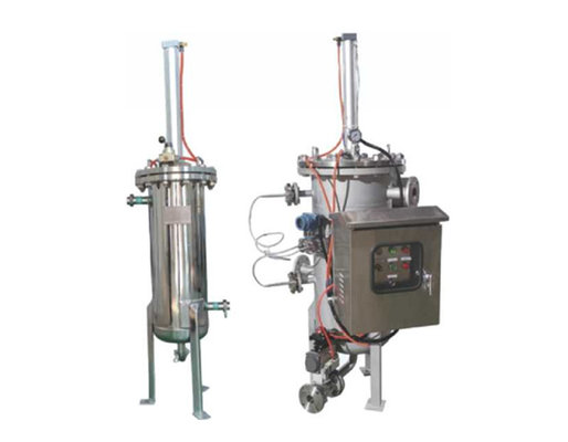 Pneumatic Internal Scraper Self-Cleaning Filter Housing With Wedge Wire Screen Filter Element
