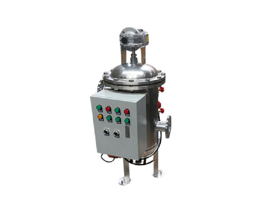 Electric Inner Scraper Bag Basket Self-Cleaning Filter Housing With Stainless Steel Wire Mesh Filter Element For Liquid