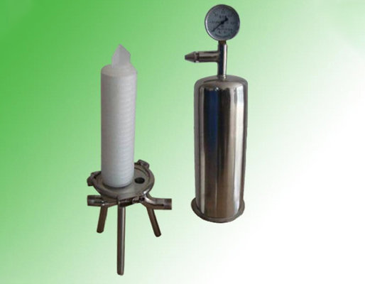 Stainless Steel Cartridge Filter Housing With Wedge Wire Screen Filter Element
