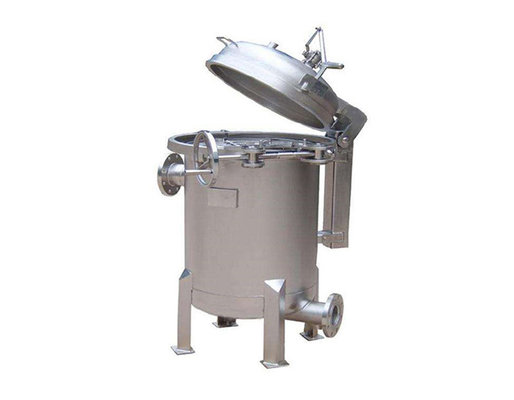 Stainless Steel Multi Bag Filter Housing With Wire Mesh Wedge Wire Filter Element