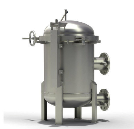 Self Cleaning Cartridge Filter Housing With Stainless Steel Wire Mesh Filter Element For Industrial Filtration Process