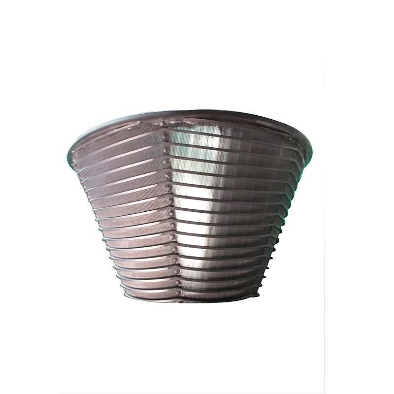 Wedge Wire Screen Coal Mineral Centrifuge Basket Screens Custom Sales In Coal Mineral Chemical Wastewater Treatment