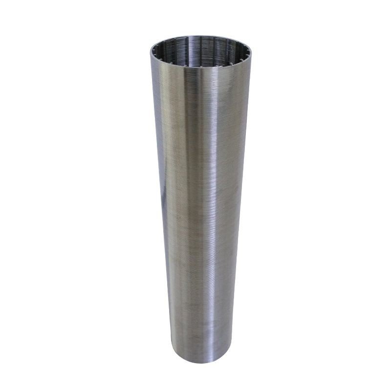 Wedge Wire Stainless Steel Pipe Base Screen For Water Filtration