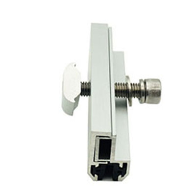 Impeccable Frameless Aluminum Roof Solar Panel End Clamp 80 mm length
