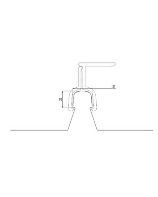 Smart design solar panel clamp clip lock kit for pv mounting structure