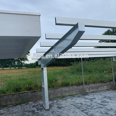 Smart Design T-Frame carbon steel solar mounting carport system