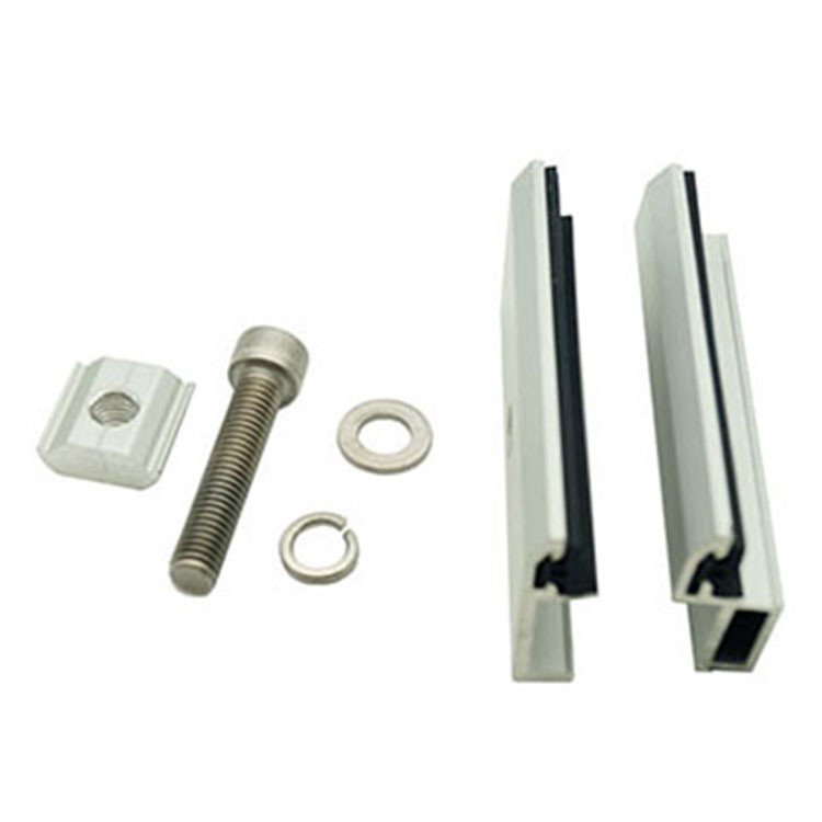 Framless End Clamp for Solar PV Mount Glass- Glass Module End Clamp