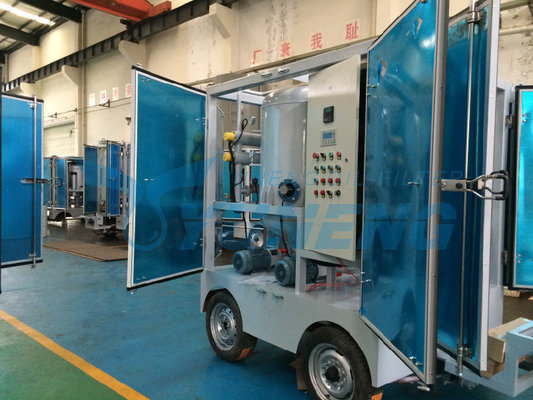 Small Transformer Oil Filtration Machine with Trolley