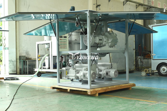 With Vacuum Pump and Roots Pump For Power Transformer Vacuum Pumping Machine