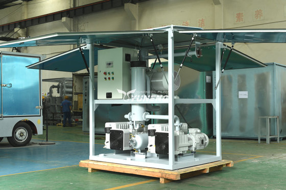 With Vacuum Pump and Roots Pump For Power Transformer Vacuum Pumping Machine
