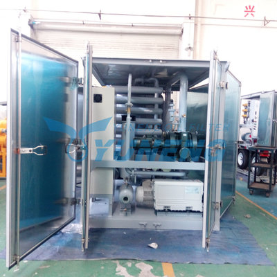 Trolley Type Mobile Double Stage Vacuum Transformer Oil Dehydration Plant