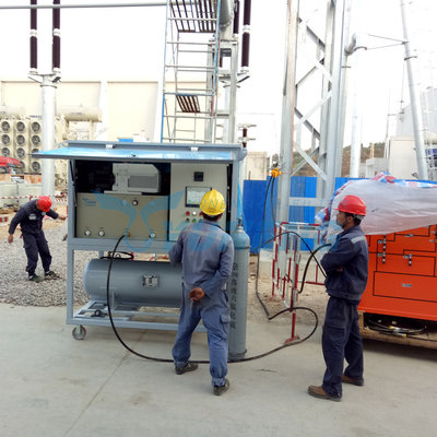 For SF6 Switch and GIS High Efficiency SF6 Gas Recycling and Filling Machine